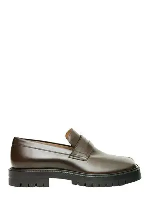 MAISON MARGIELA Tabi Loafers - Brown