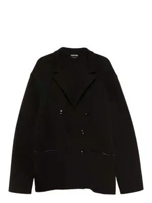 TOM FORD Double-breasted Jacket - Brown