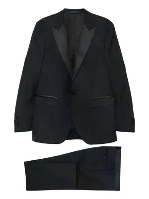 LANVIN Satin-trimmed Suit - Blue