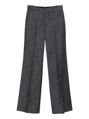 JOSEPH Straight-leg Trousers - Grey
