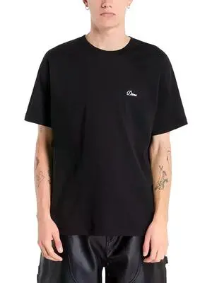 DIME Cursive Logo T-shirt - Black