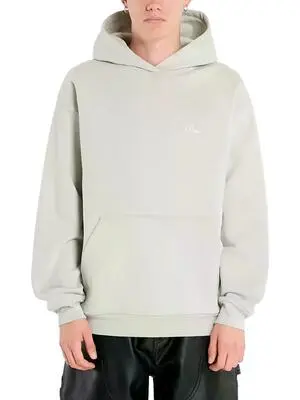 DIME Cursive Small Logo Hoodie - Grey