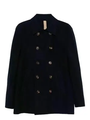 Eleventy Double-breasted Buttoned Blazer - Blue