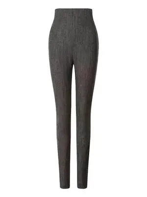 Alberta Ferretti Skinny Trousers - Black