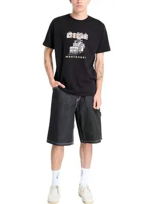 DIME Mad Bry Cotton T-shirt - Black