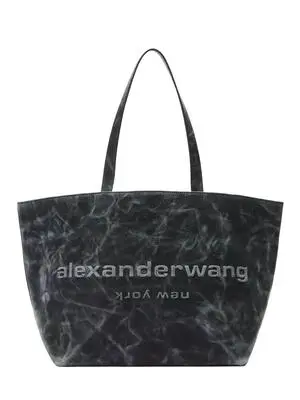 Alexander Wang Logo-embossed Tote Bag - Black
