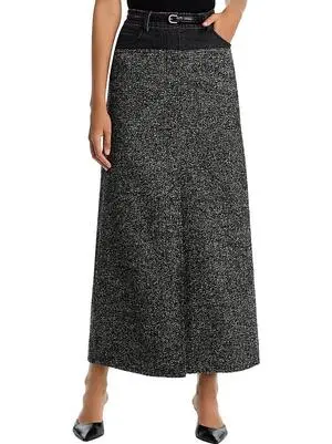 Kobi Halperin Waylon Maxi Skirt - Black Multi