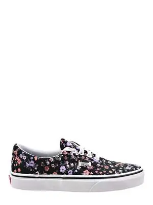 VANS Floral-print Era Sneakers - Black
