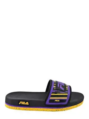 FILA Logo Detail Slides - Purple