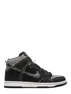 Nike Dunk High-top Sneakers - Black