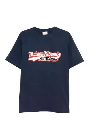 AUTRY Graphic-print T-shirt - Blue