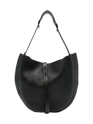 MINOBOSSI Liz Textured Shoulder Bag - Black