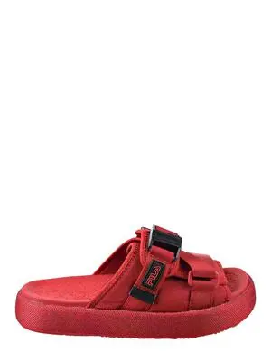 FILA Atlas Buckle-strap Slide - Red