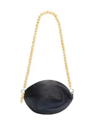LEMAIRE Balloon-shape Shoulder Bag - Black