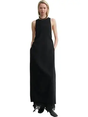 TOTEME Racerback Evening Dress - Black