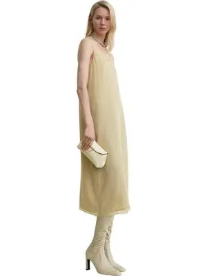 TOTEME Chiffon Slip Dress - Rye