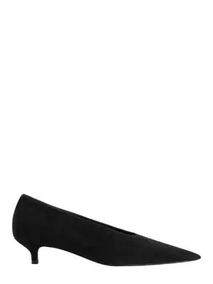 TOTÊME Suede Kitten Heel Pumps
