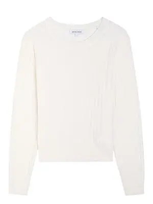 VERONICA BEARD Cheval Ribbed Wool Jumper