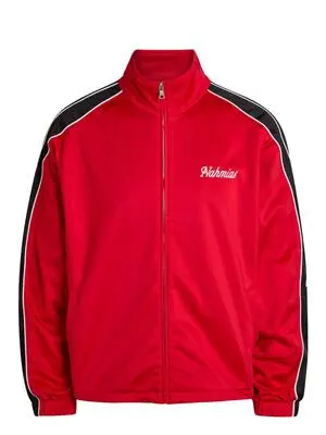 NAHMIAS Logo-embroidered Jersey Track Jacket - Red