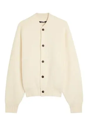 JACQUEMUS Le Cardigan Pallone Wool-Blend Cardigan