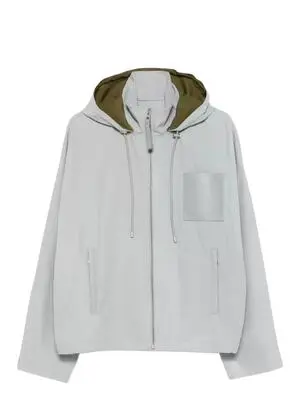 Loewe Hooded Cotton Jacket - Grey