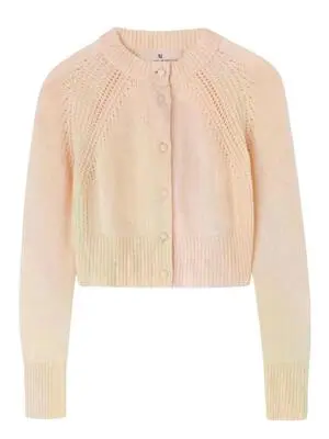 Ermanno Scervino Button-detailed Cashmere Cardigan - Pink