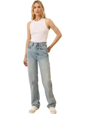 PACT Perfect Rib Racerback Tank - White