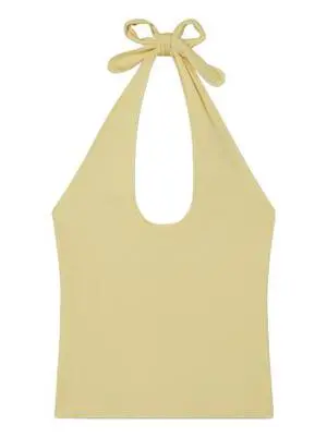 VIR VITA Pauline Halter Top Butter