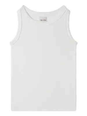 VIR VITA Lucia Racerback Tank - White