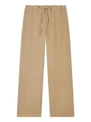 VIR VITA Delphine Linen Pant - Toffee