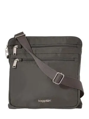 BAGGALLINI Securtex Anti-theft Crossbody Bag - Charcoal