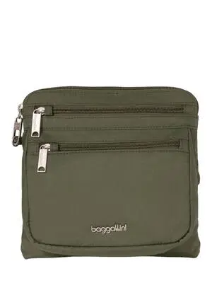 BAGGALLINI Securtex Anti-theft Crossbody Bag - Thyme