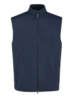 TOD'S Zip-front Gilet - Blue