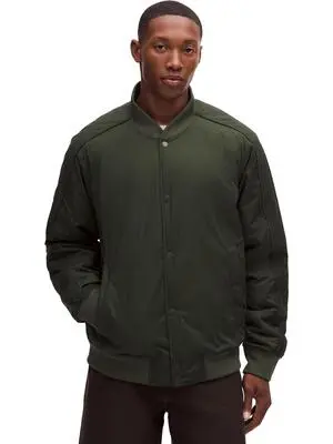 Lululemon Collegiate Bomber Jacket - Deep Forest