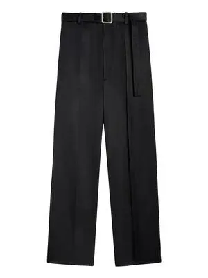 JIL SANDER Tailored Trousers - Black