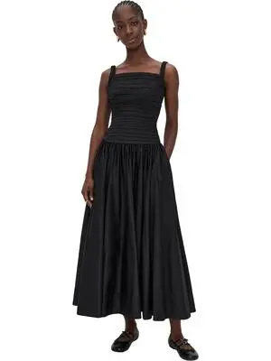 AJE A-Line Star Midi Dress