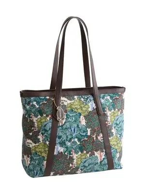 VERA BRADLEY Original Zip Tote Bag - Green