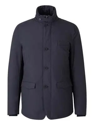 Herno Long Puffer Jacket - Navy Blue