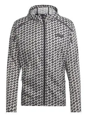 Adidas X Marimekko Marathon Running Reflective Jacket - Black
