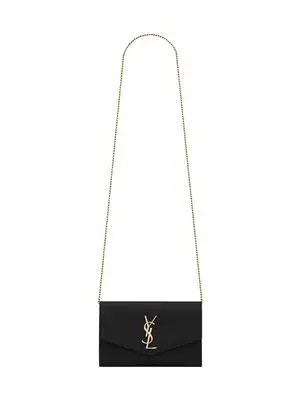 Saint Laurent Chain Wallet Bag - Black