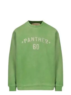 Valentino Garavani Logo Embroidered Sweatshirt - Green