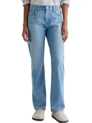 Ag The Boyfriend Mid-rise Straight-leg Jeans - 20 Years Rococo