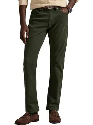 Ralph Lauren Sullivan Slim Fit Cotton Stretch Twill 5-pocket Pants - Estate Olive