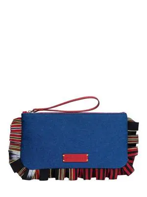 K'AI & VROSI Medi Clutch - Denim