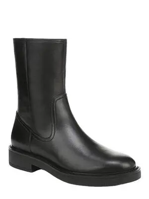 Veronica Beard Creswell Lug Sole Bootie Black