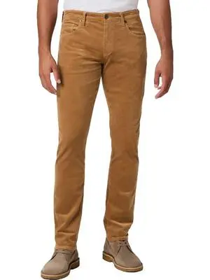 Paige Lennox Slim Fit Corduroy Pants - Palomino