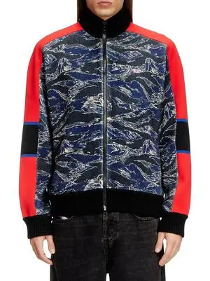 DIESEL® Organic Cotton Zip-up Jacket - Navy/blue