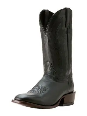 Ariat Willie Western Boot - Midnight Black