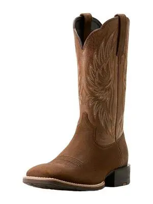 Ariat Sport Rider Cowboy Boots - Aged Smokehouse/vintage Oak