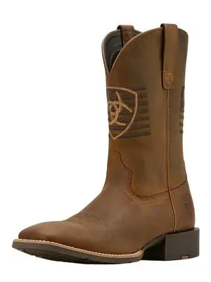 Ariat Sport Freedom Western Boots - Distressed Brown